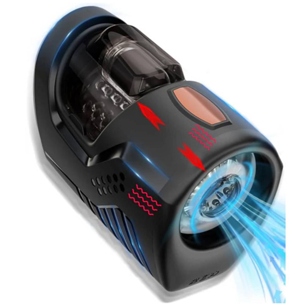 Automatic Masturbator Stroker Blowjob Machine with 10 Thrusting Vibrat ...